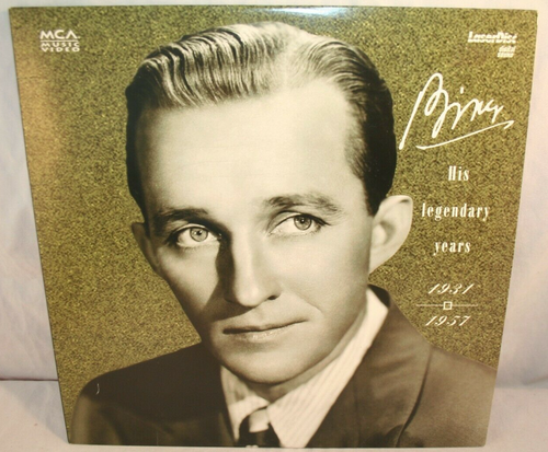 Laserdisc a * Bing Crosby * His Legendary Years 1931 - 1957 MCA Music ...