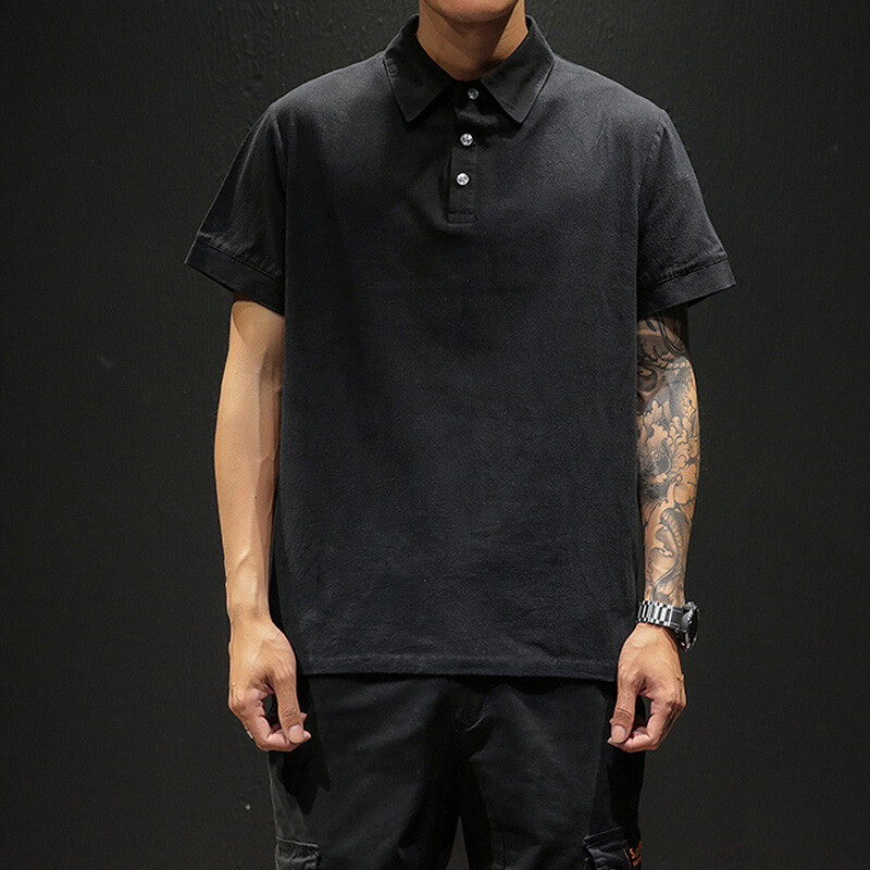 Plain Collar T Shirts For Men