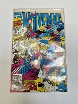 COMIC BOOK MARVEL COMICS WOLVERINE #55 JUNE | eBay