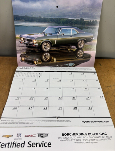 Gm Muscle Car Calendar 2025 | eBay