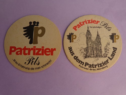 Bier Untersetzer ~ Patrizier Bräu Tabletten Bier; Nürnberg,Germany ...