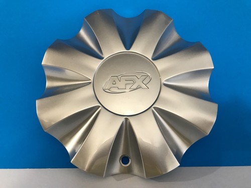 AFX CUSTOM WHEELS RIM GENUINE FACTORY ORIGINAL OEM SILVER CENTER CAP ...