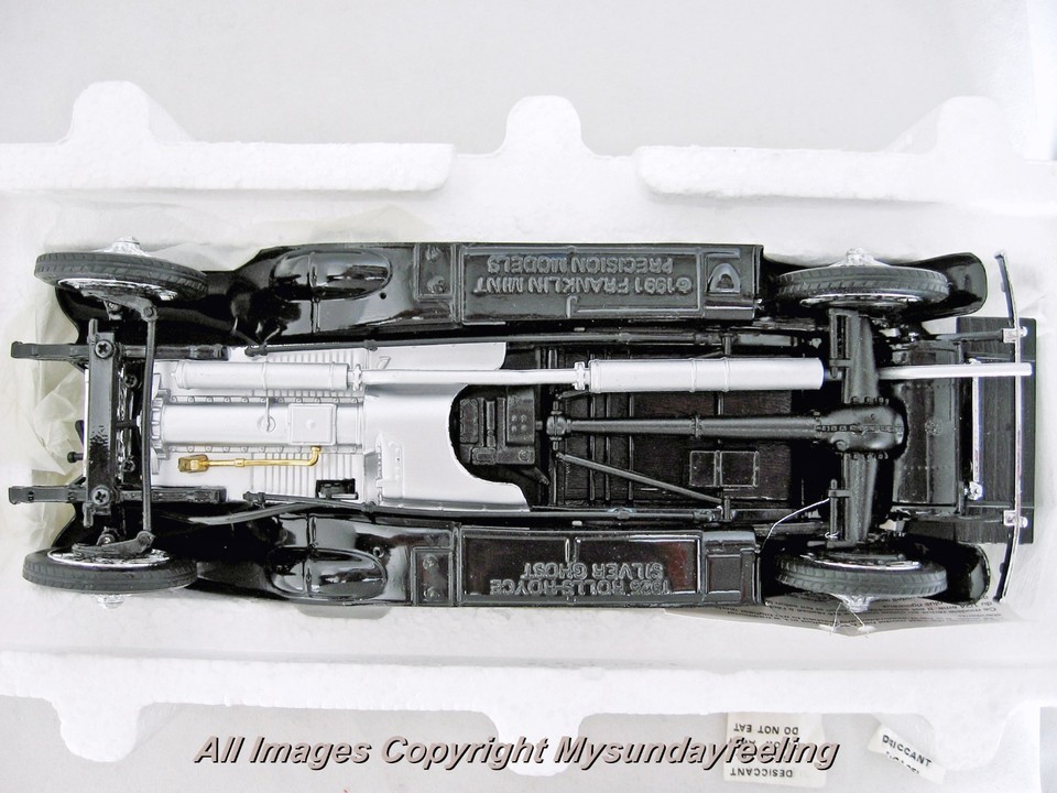 1925 ROLLS ROYCE SILVER GHOST (LAST EDITION) - FRANKLIN MINT - SCALE 1: ...