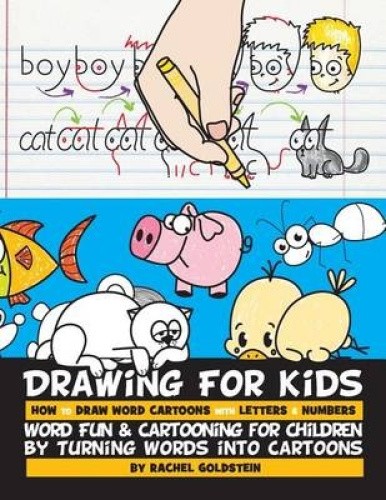 Drawing for Kids How to Draw Word Cartoons with Letters & Numbers: Word ...