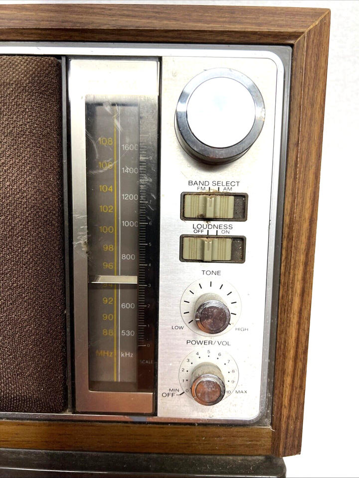 VTG 1980 Sony Model ICF-9740W AM/FM Hi Fi Table Top Radio TESTED WORKS ...