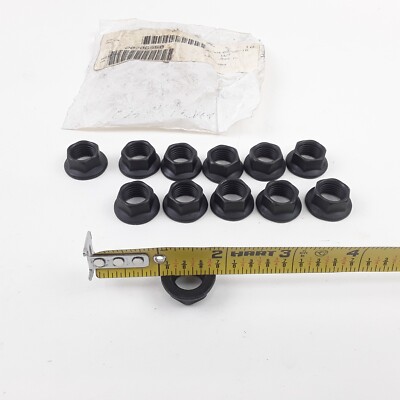 12 MACK 20706560 142GC242M FLANGE NUT ROCKER ARM SHAFT M12X1.25 E7/ETEC ...