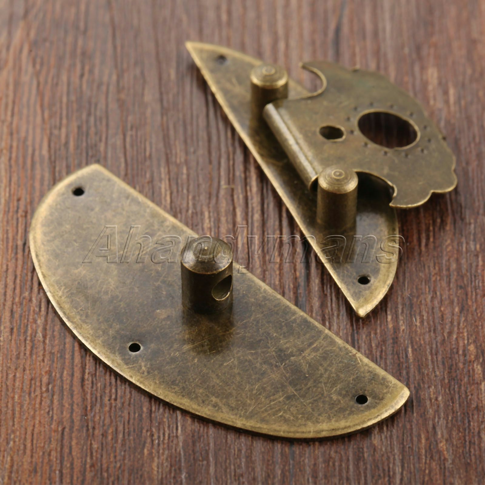 Antique Bronze Case Chest Jewelry Box Clasp Closure Hasp Latch Decor ...