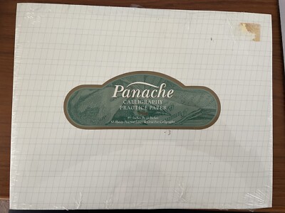Panache Calligraphy Practice Paper Pad for Beginners , 50 Sheets 8 1/2 ...