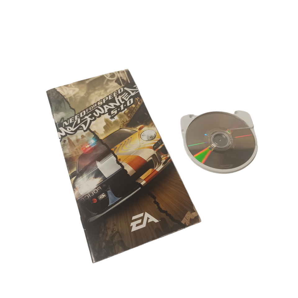 Sony PlayStation Portable PSP Game Need for Speed Most Wanted 5.1.0 Car ...