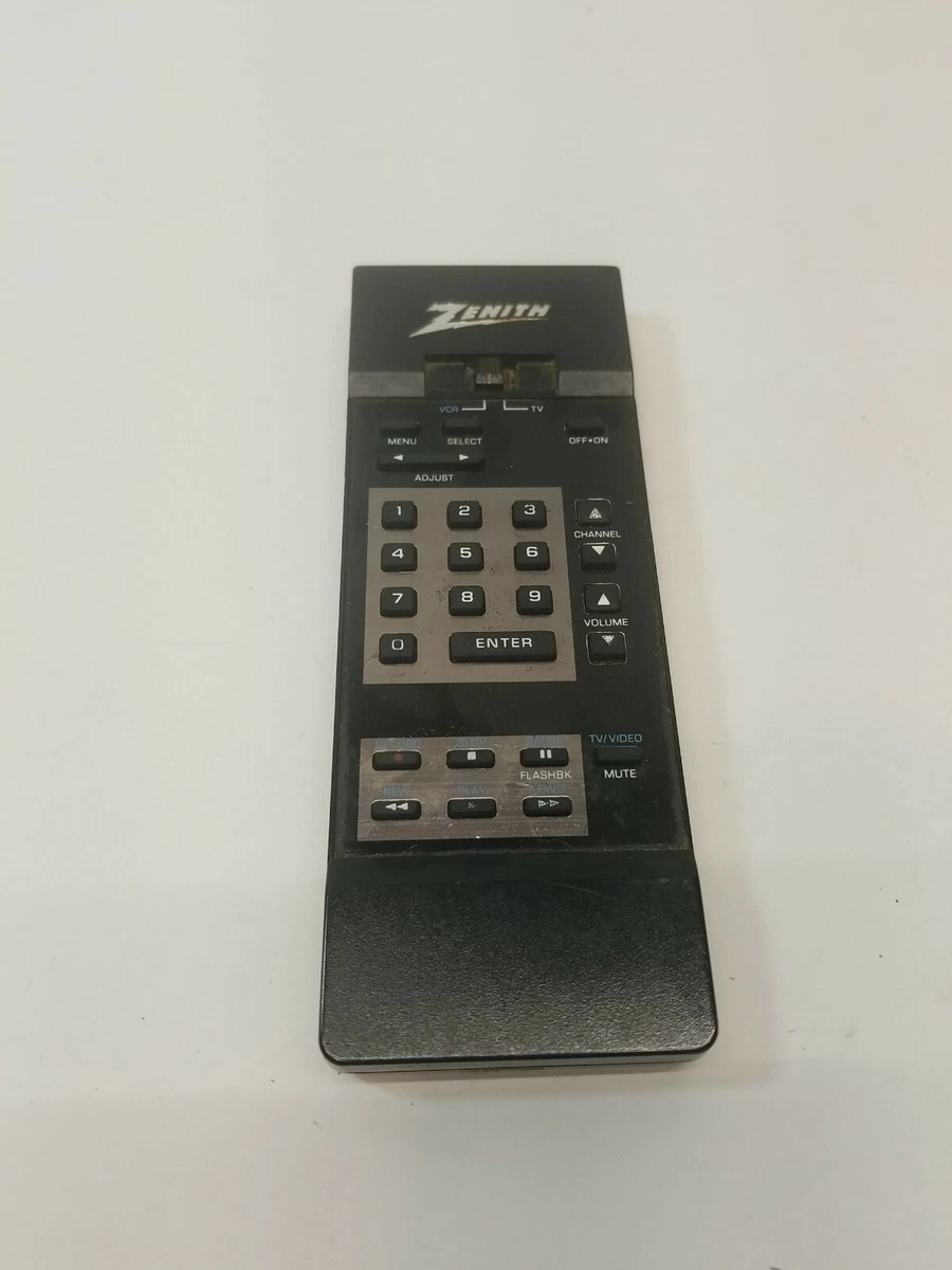 Old Zenith Tv Remote Codes