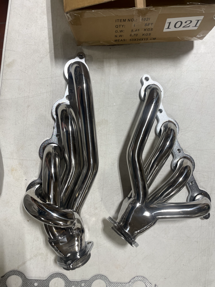 For LS Swap S10 Conversion Headers Truck LS1 LS2 LS3 LS6 Bel Air Camaro ...