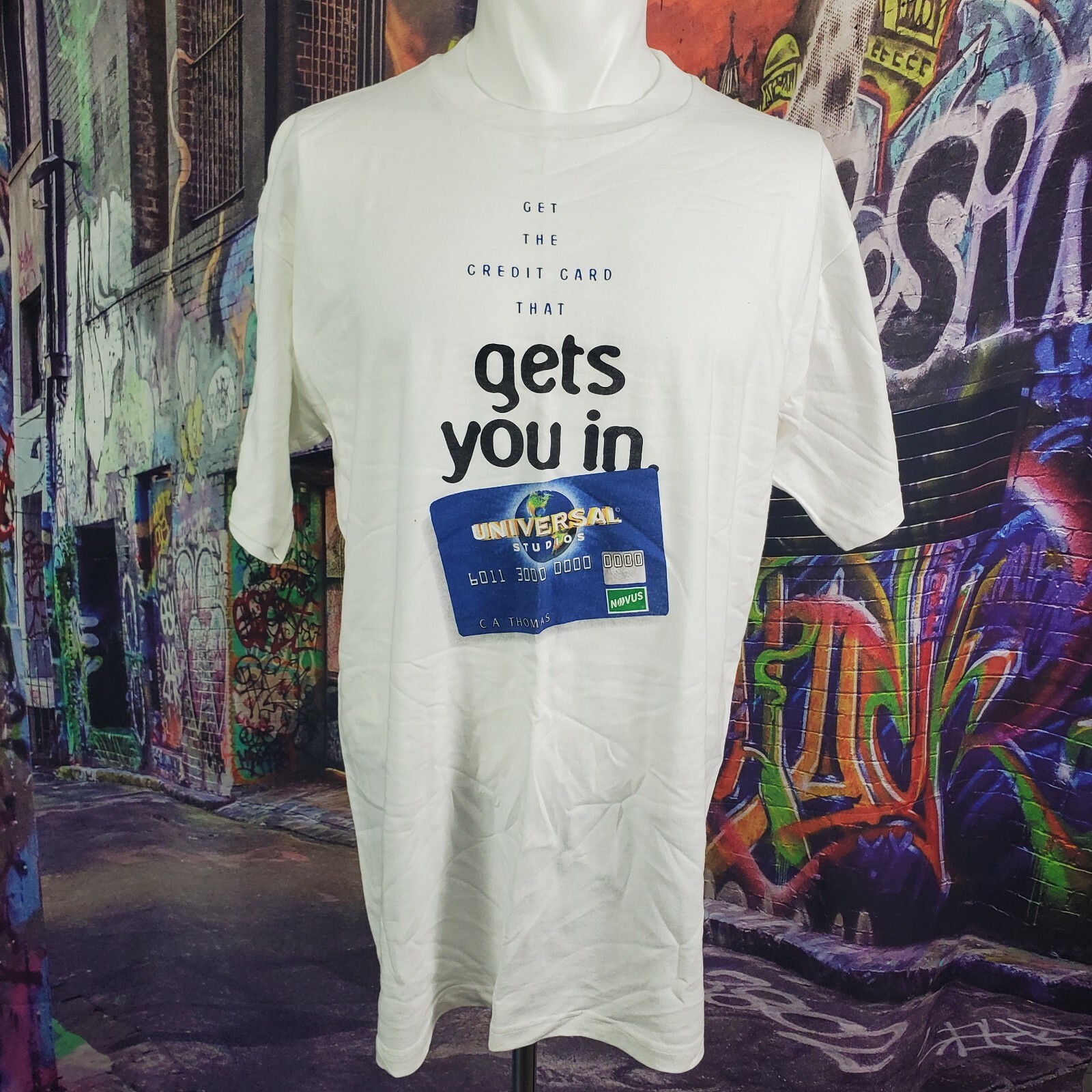 Universal Studios Credit Card Promo Shirt Size Large … - Gem