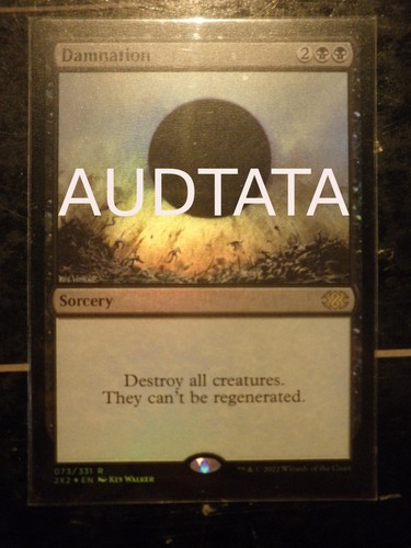 mtg magic damnation FOIL ENGLISH double masters 2022 | eBay