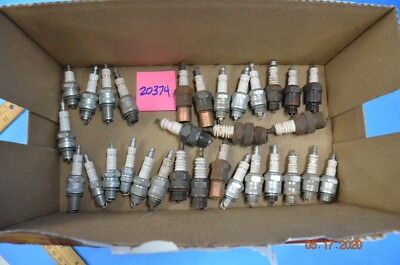 Champion NOS Spark Plugs lot of 31 - J11Y XJ18Y RJ13Y N5 J17L H10 H12 ...