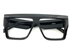 Oversized RETRO Style Lensless Eye Glasses Super Thick Black Frame Only ...
