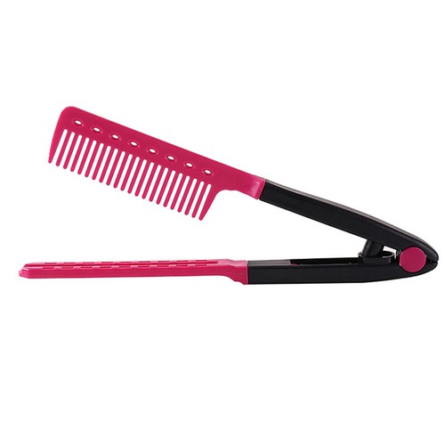 V Shape Haircut Styling Combs Tool Comb Clip-Type Hairdressing Hair ...