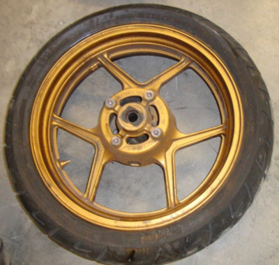 2007 Kawasaki Ninja EX 650 EX650 A EX650A Rear Rim Wheel Tire 160/60-17 ...