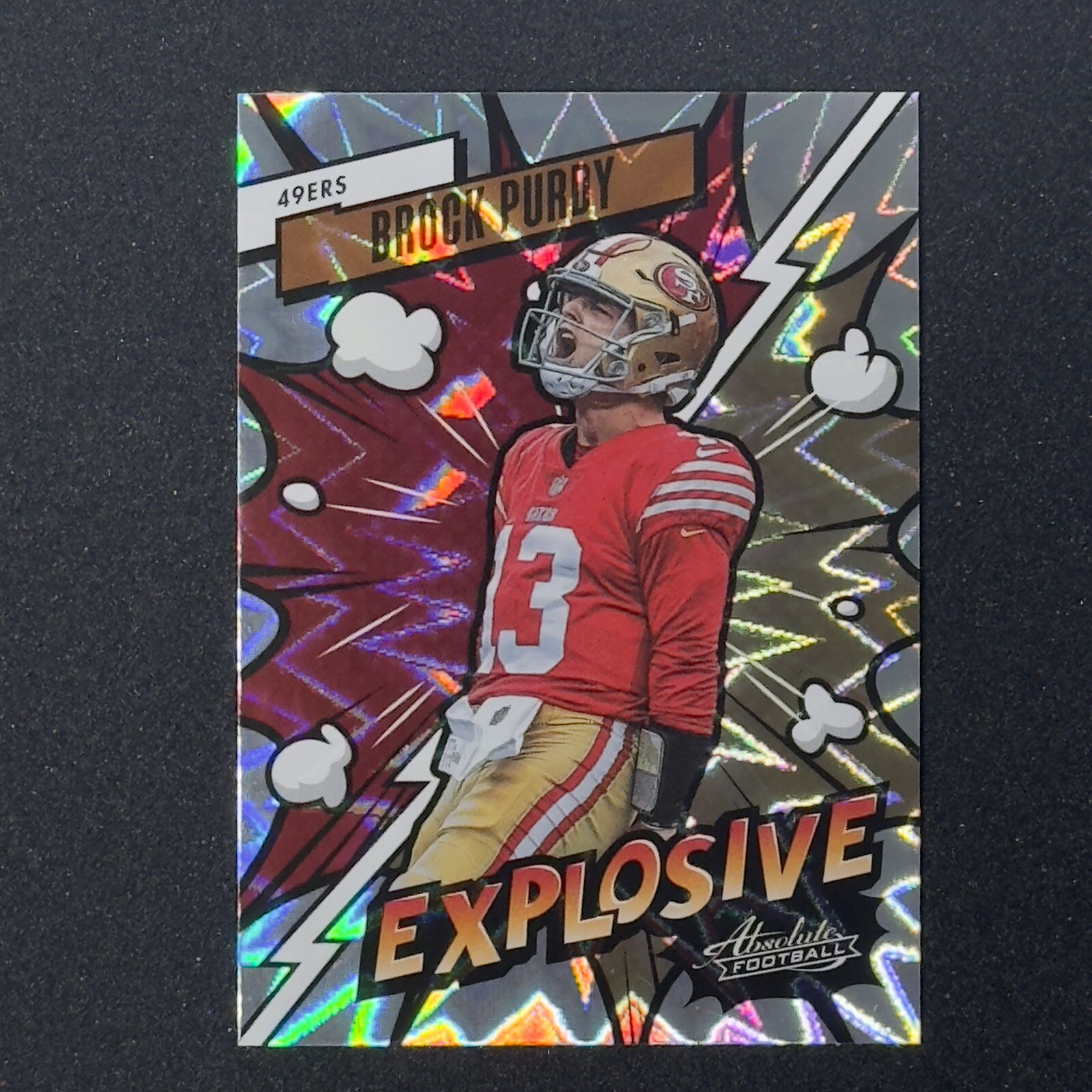 Brock Purdy 2023 Absolute #5 Explosive Price Guide - Sports Card Investor