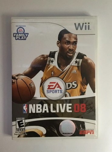 NBA Live 2008 Video Game Wii NBALive 08 Excellent Condition | eBay