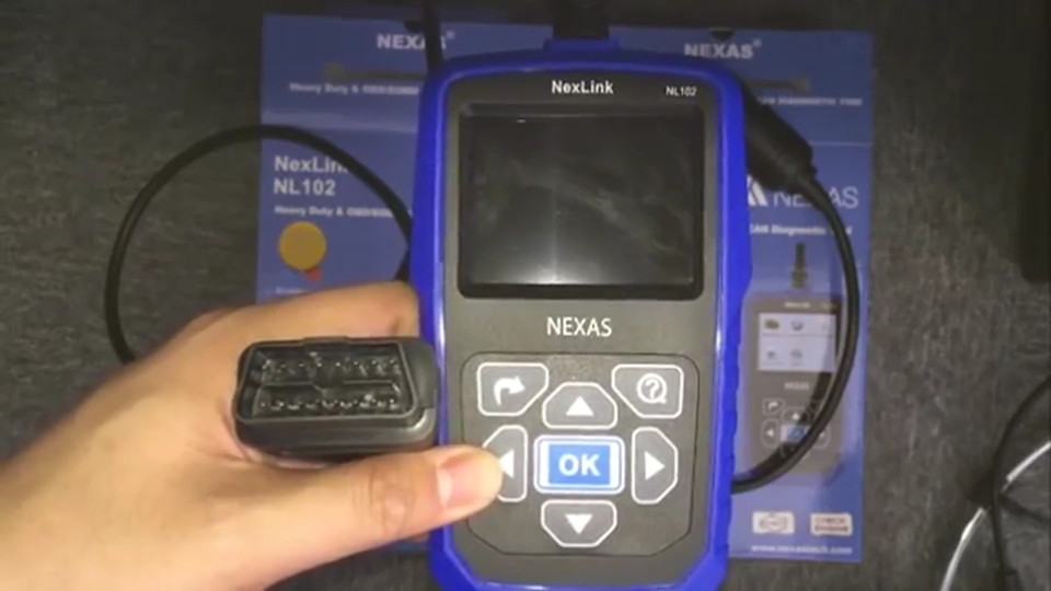 NEXAS NL102 Heavy Duty Diesel Truck Scanner Diagnostic Tool OBD2 HD ...