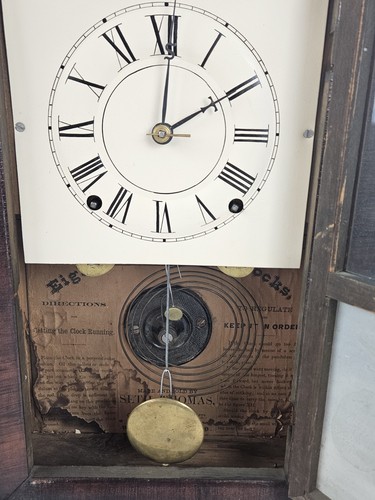 Antique Working 1870's SETH THOMAS 8 Day OGEE 'Lyre Movement' Mantel ...