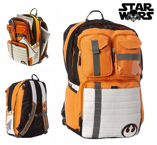 Star Wars Backpack Laptop Bag Large Polyester Travel Outdoor Student ...
