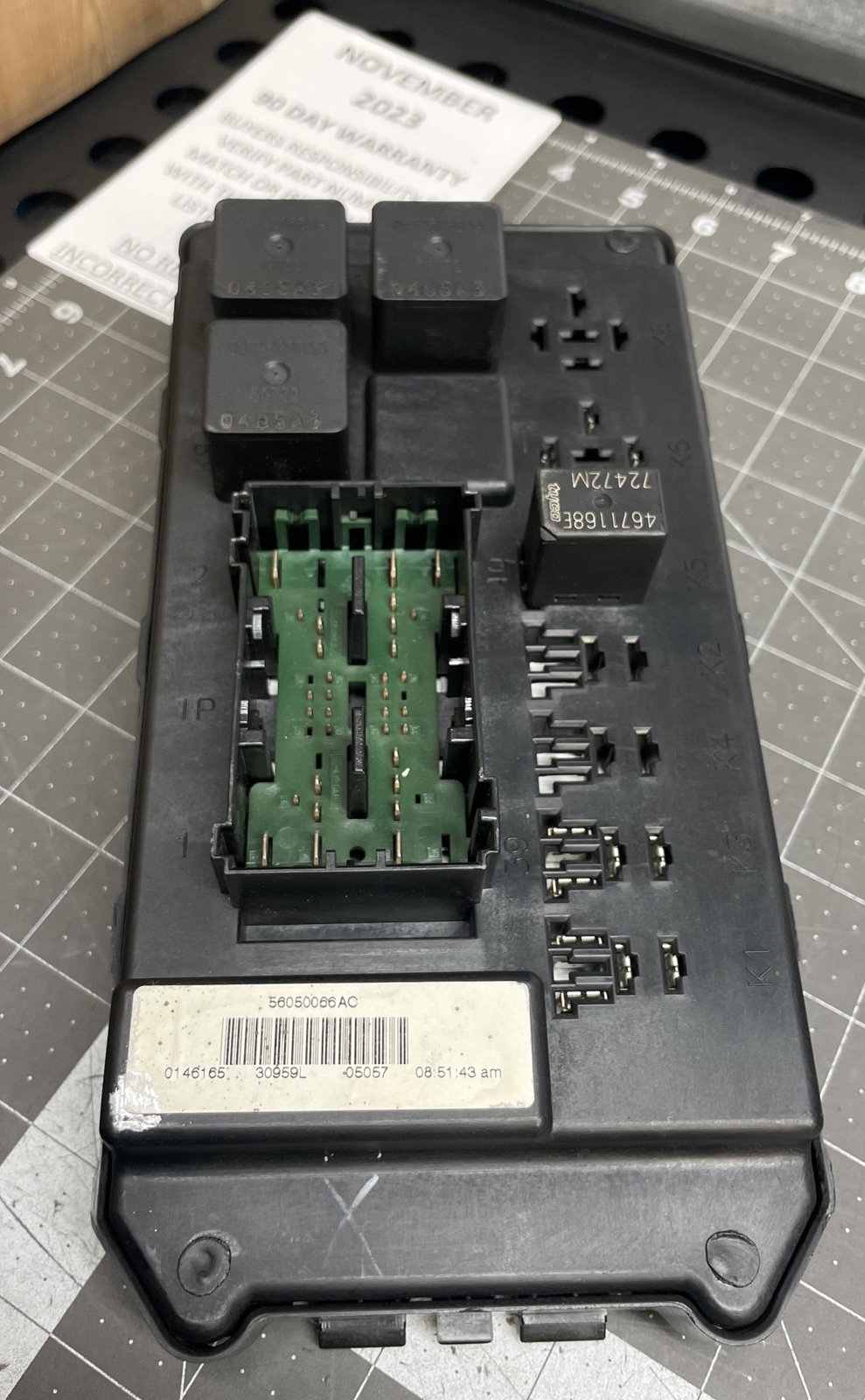 2005 2007 JEEP COMMANDER GRAND CHEROKEE BODY CONTROL MODULE 56050066AC ...