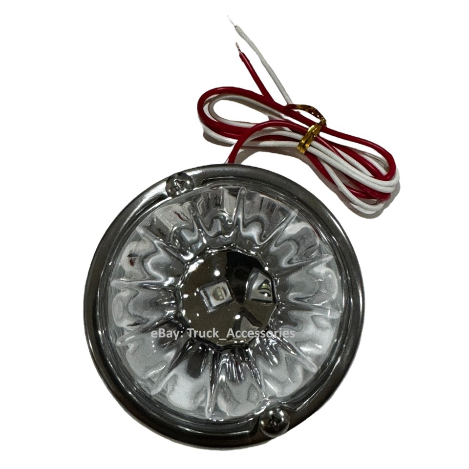 New 1156 2nd GEN JML Watermelon Clear Glass Lens Flush Mount KIT - 2 ...