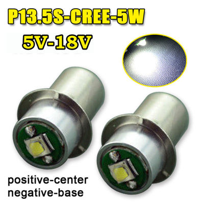 2X Maglite LED Bulb 5V-18V PR2 PR3 6000K for Magnum Star Torch ...