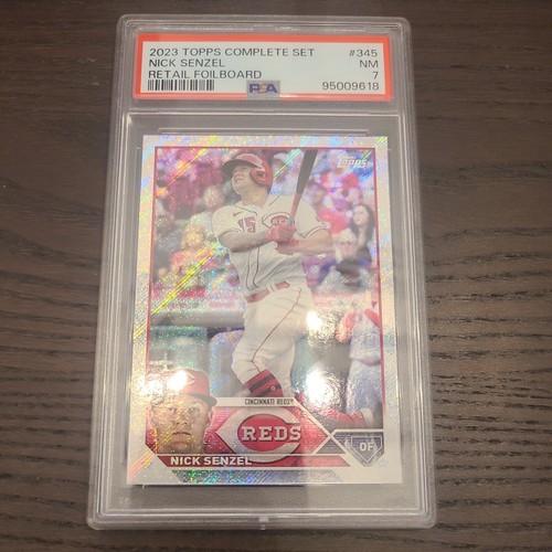 2023 Topps Complete Set - Foilboard #345 Nick Senzel /608 | eBay
