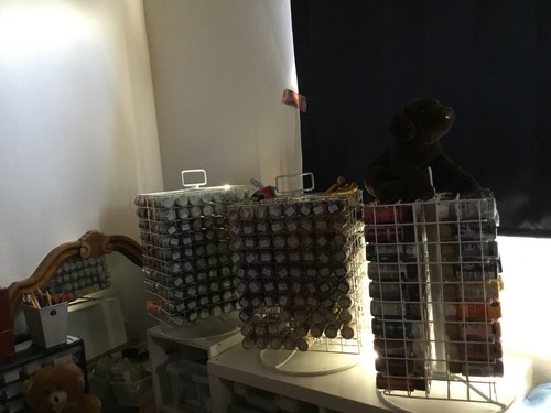 Provo Craft Spinning Paint Storage Organizer Rack Holds 160 2oz Bottles ...