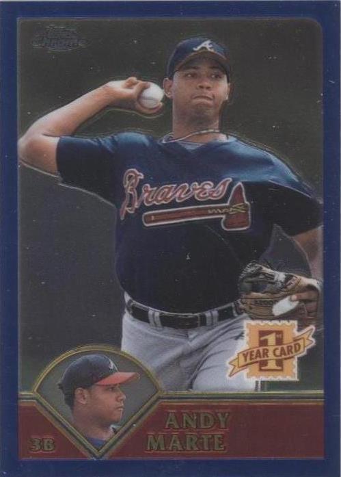 2003 Topps Chrome - Andy Marte #208 (RC) for sale online | eBay