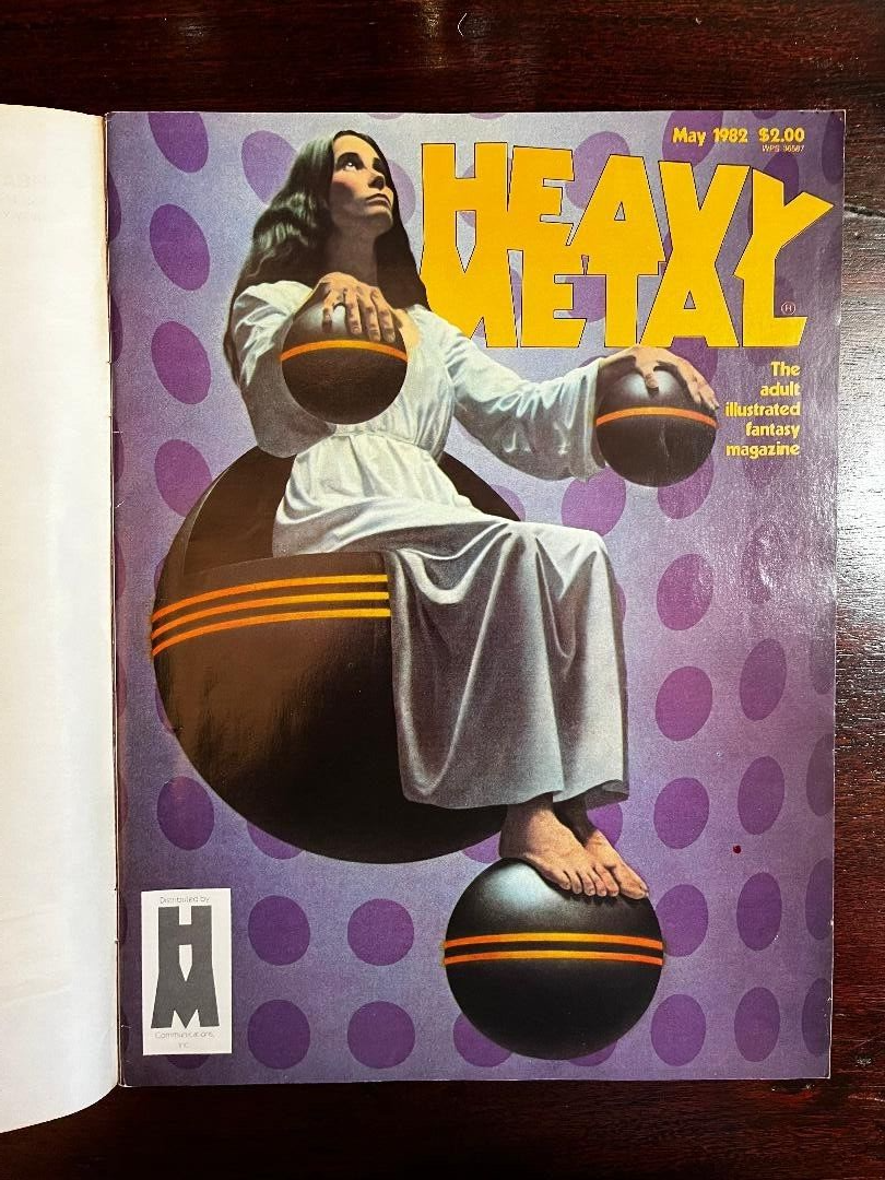 HEAVY METAL May 1982 VF Corben Moebius Segrelles Schuiten | eBay