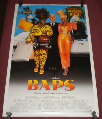 BAPS Black American Princesses Movie Poster 27x40 D/S Halle Berry ...
