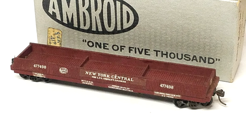 HO Scale, Vintage Ambroid NYC "Container Car" Bottom Only, No ...