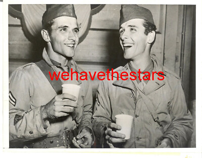 Vintage Mauch Twins ARMY SERVICE MEN '46 PRESS Publicity Portrait | eBay