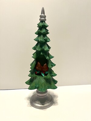 LENOX Cardinals in Holiday Sanctuary Tree 12" Rare | eBay