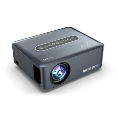 12000 Lumen Projector 8k: Android Projector with 2GB+16GB WiFi BT AI ...