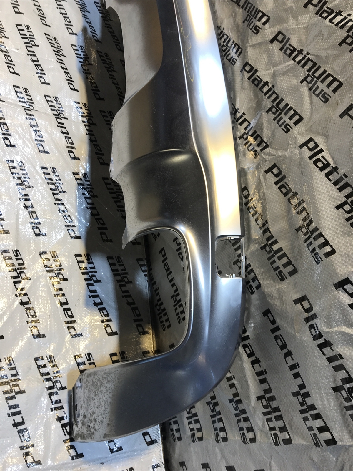 MERCEDES GLA X156 REAR BUMPER DIFFUSER SKIRT GENUINE P/N A1568850925 ...