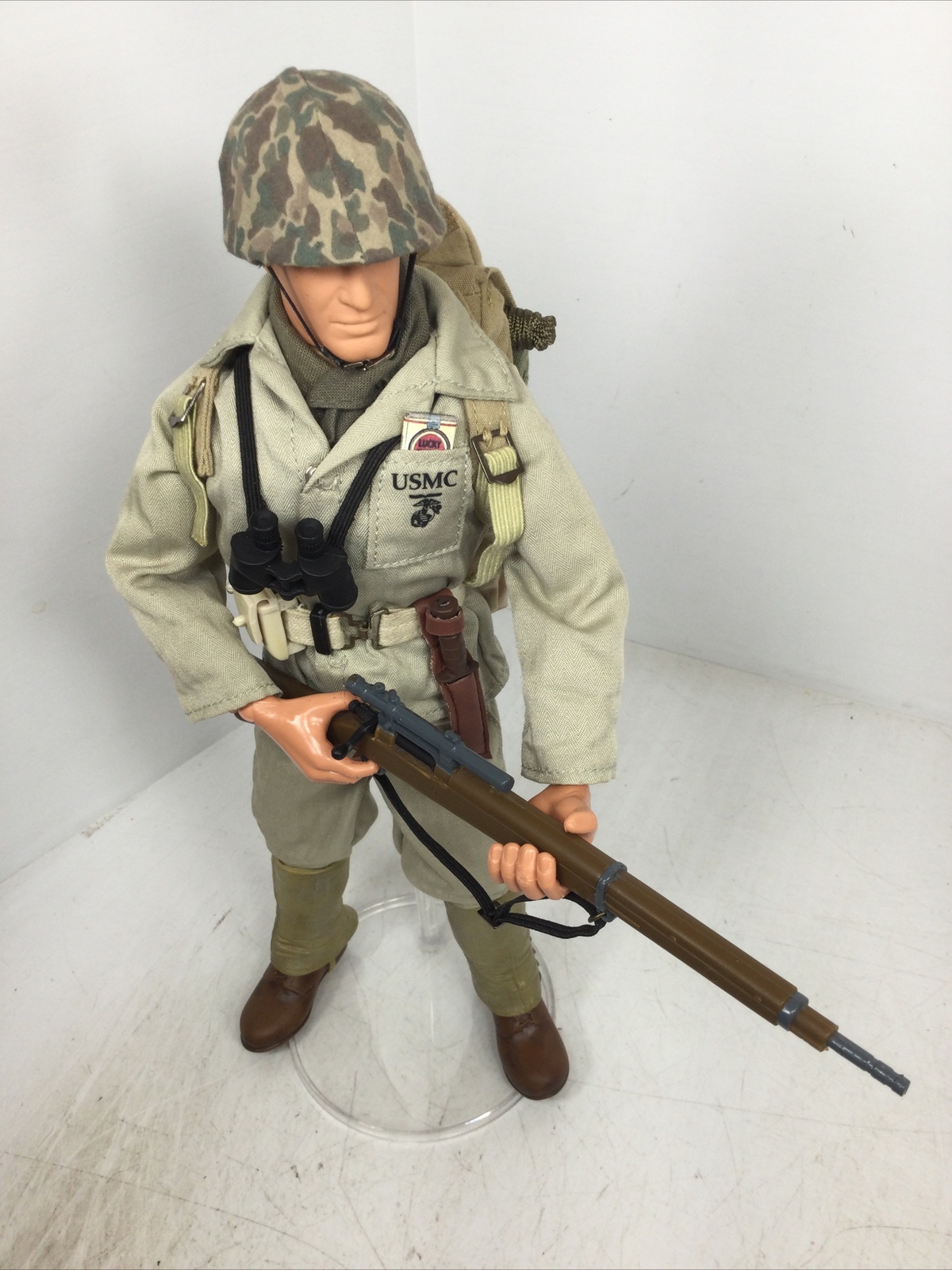 1/6 HASBRO GI JOE WW2 USMC MARINE SNIPER 1903 SPRINGFIELD + CIG’S ...