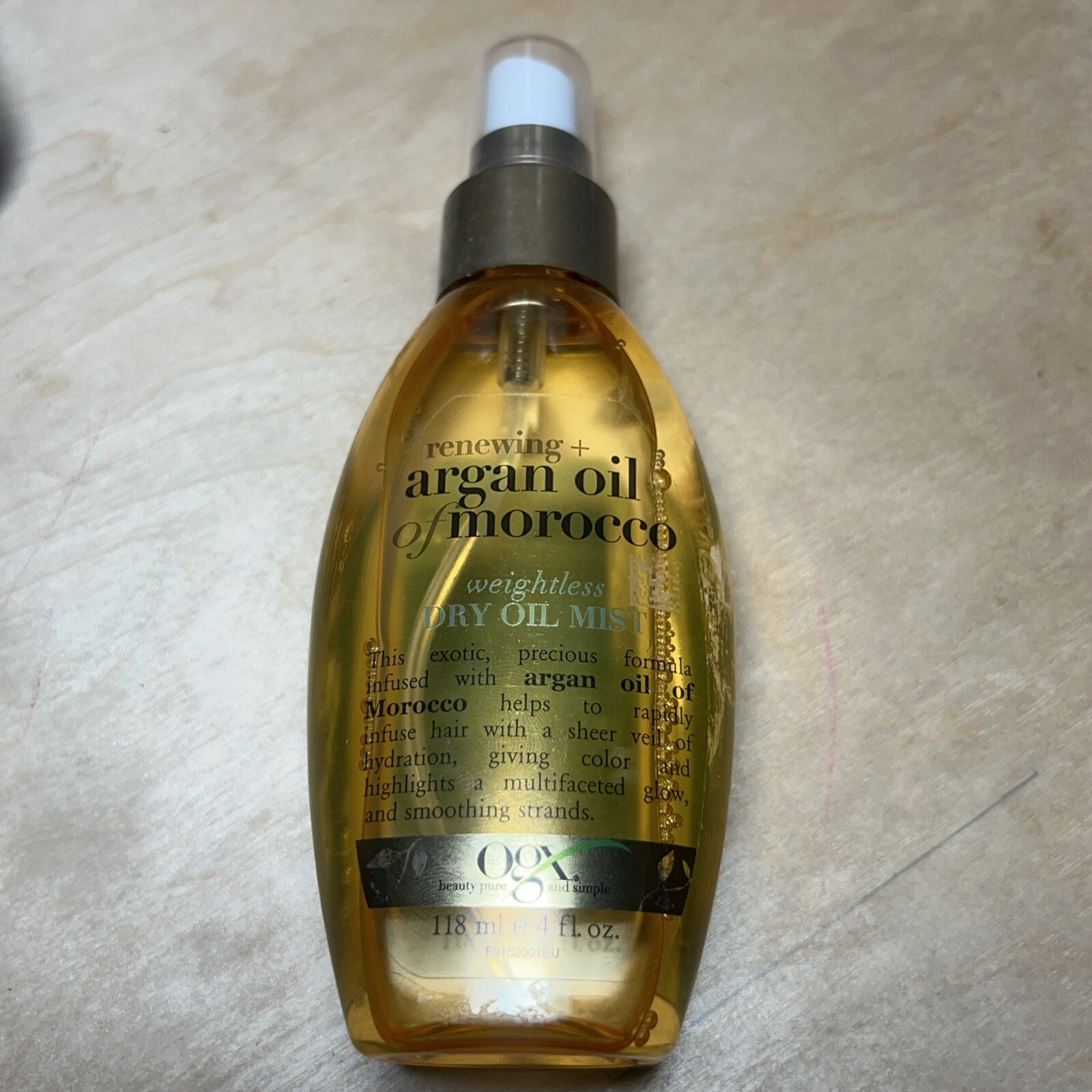 OGX Renewing & Argan Oil of Morocco Weightless Healing Dry Hair Oil ...