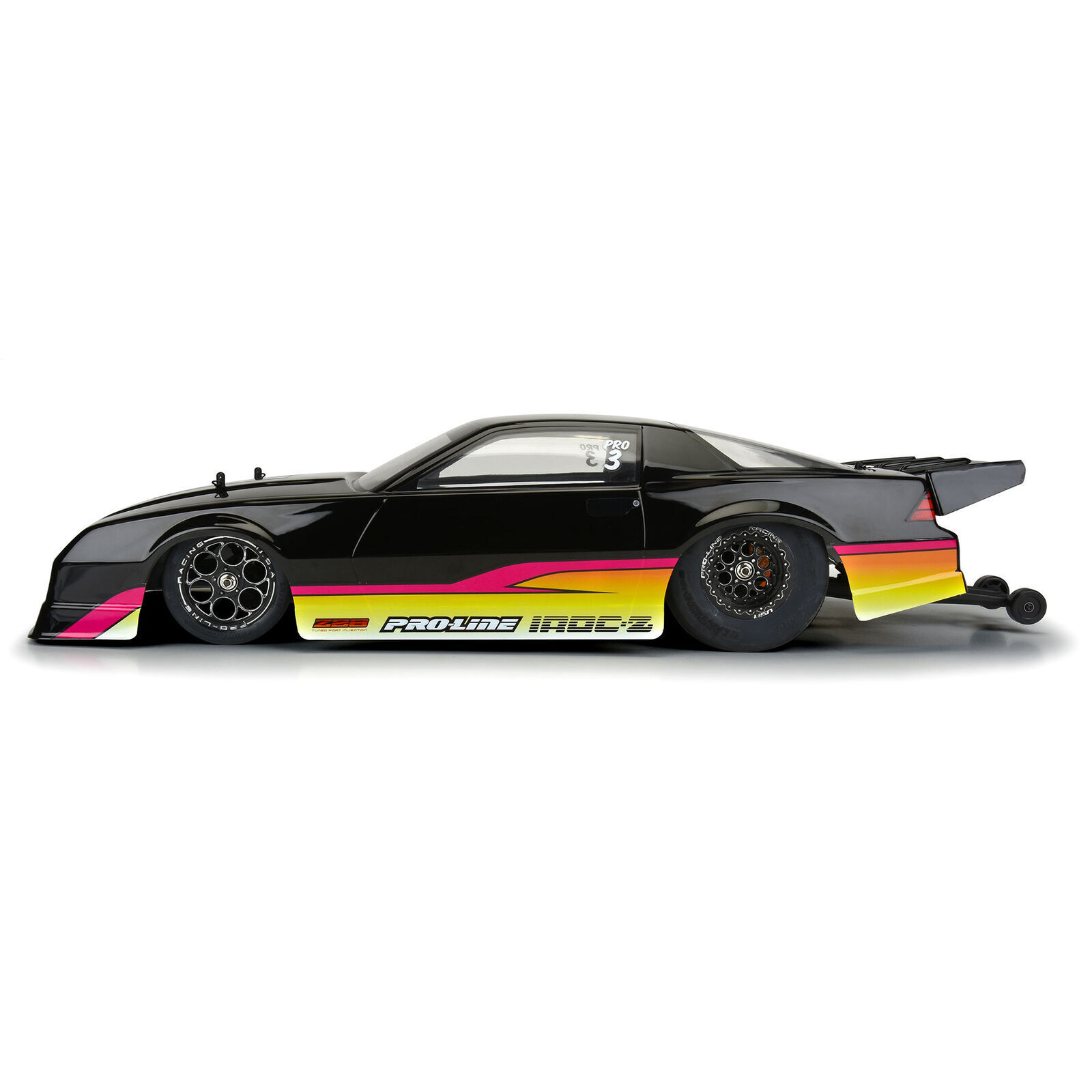 1/10 Pre-Painted/Cut 1985 Chevy Camaro IROC-Z Black Body: 22S Drag Car ...
