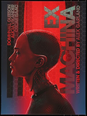 EX MACHINA Art Print Movie Poster Art Limited 11/45 Artist Chris Miller ...