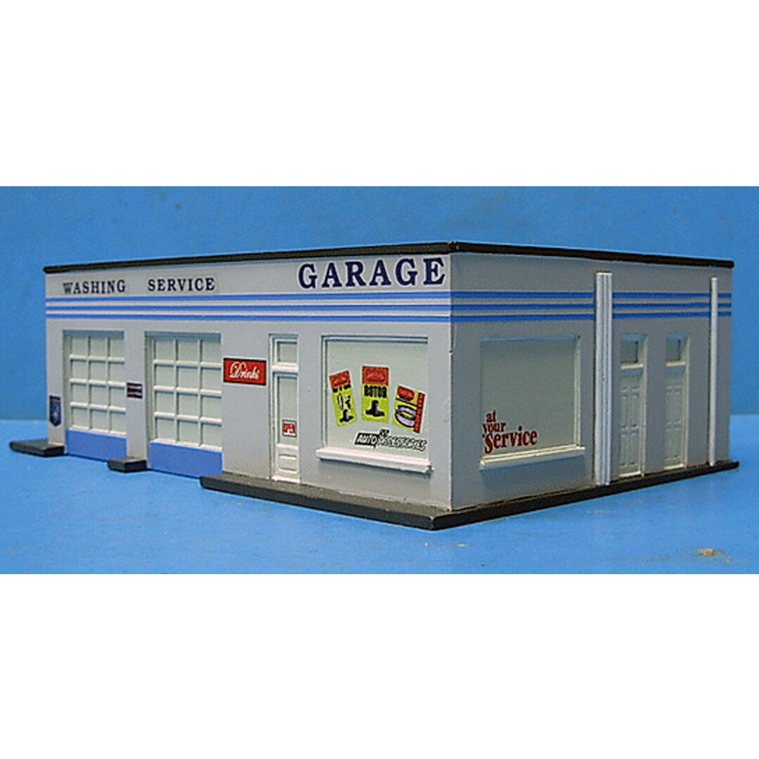 IMEX 6107 Gas Station - Perma-Scene HO Scale | eBay
