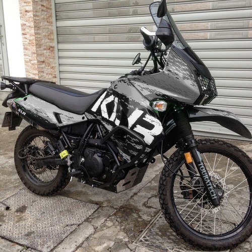 2008-2018 Kawasaki KLR 650 Decals Graphics Sticker Full | Gray | Vinyl ...