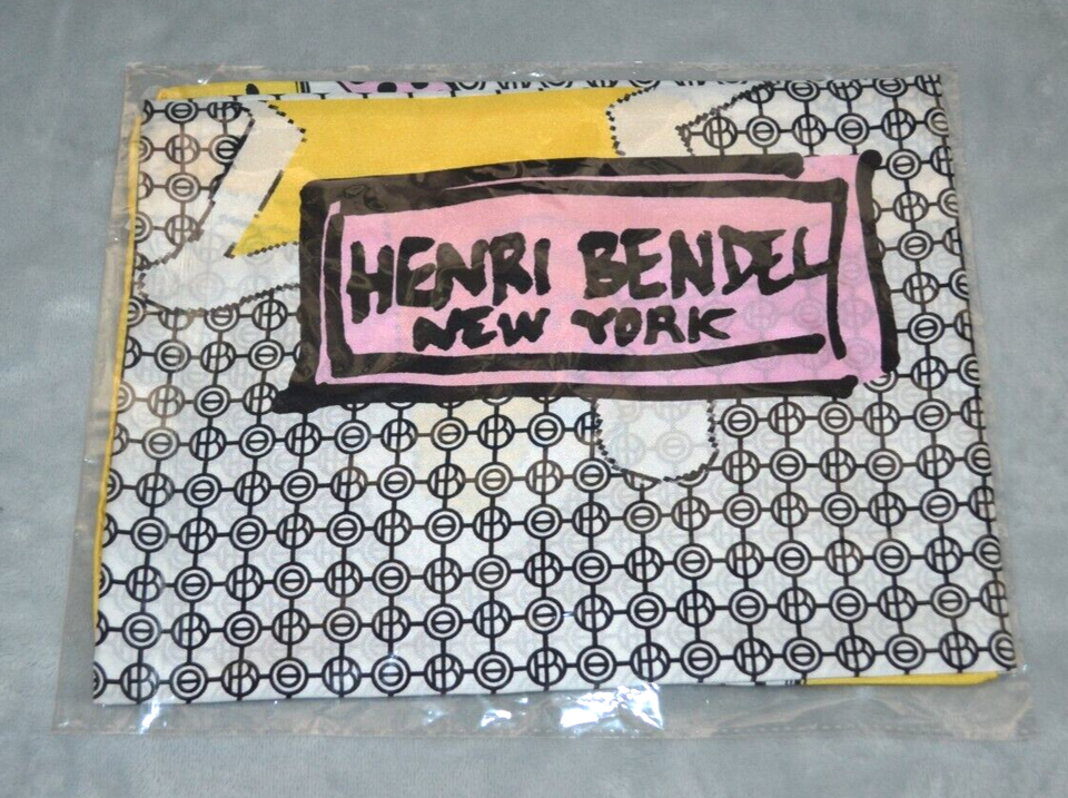 HENRI BENDEL SUPERSTAR SILK SCARF | eBay