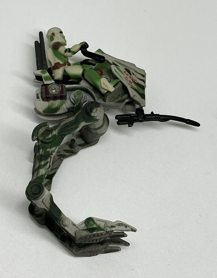 Star Wars Clone Wars AT-RT Kashyyk Titanium Serie 3” Die Cast 2005 LFL ...