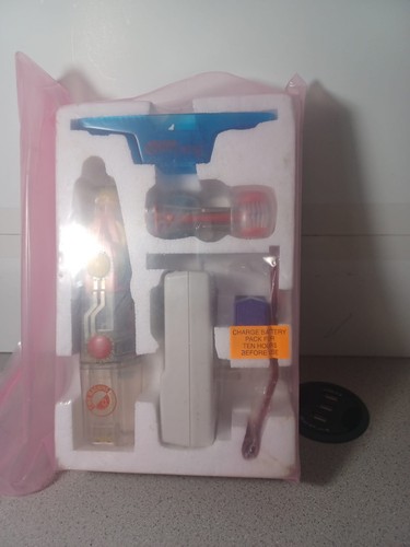 Cool See Through Retro Time Machine Power Toothbrush New Sealed W/O Box ...