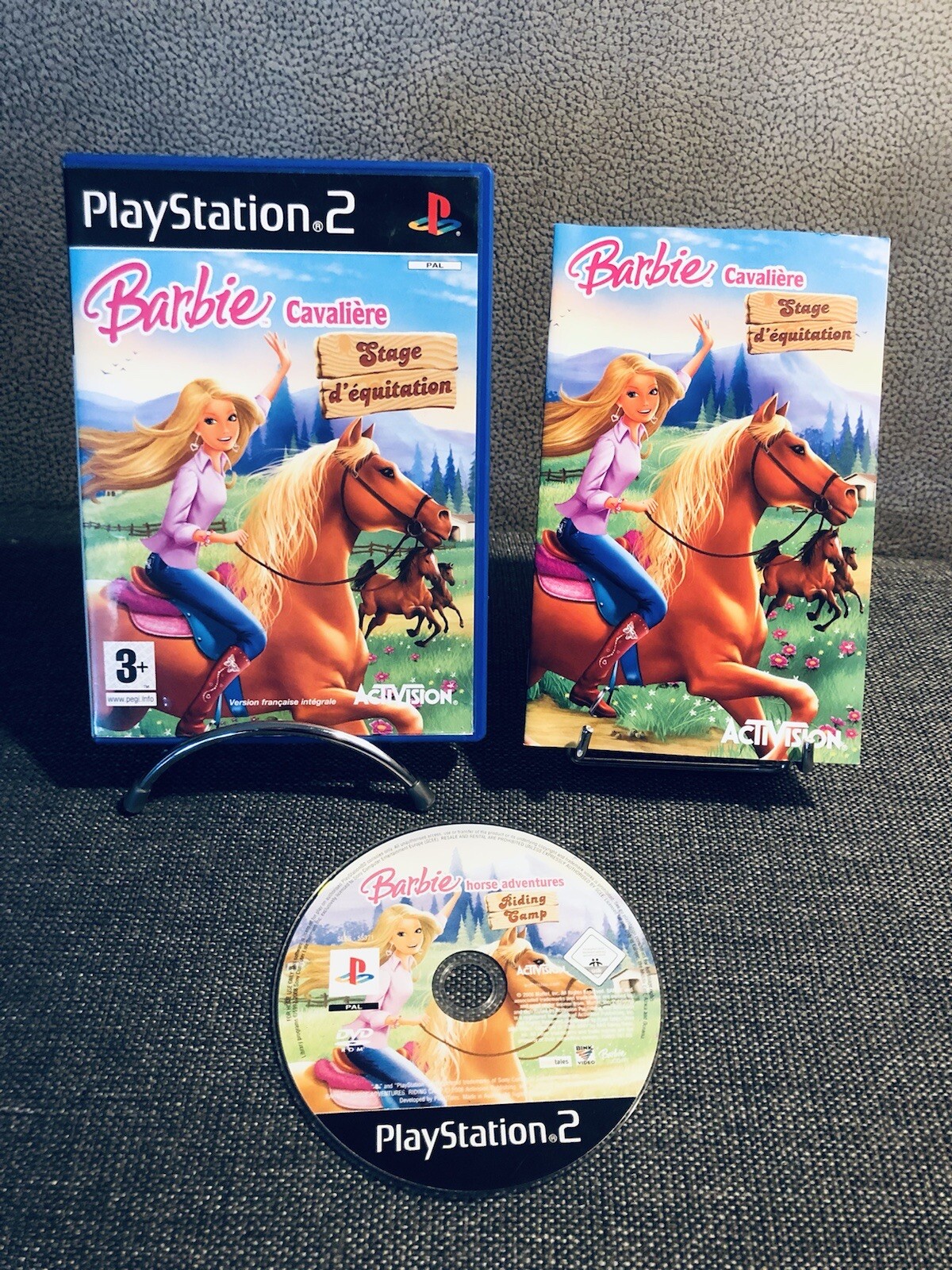 Barbie cavalière - Stage d'équitation PlayStation 2 PAL - Prix - Photo ...