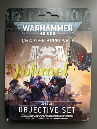 Chapter Approved Objective Set 2025-26 (6x mats) - Warhammer 40k ...